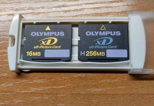 Карта памяти Olympus XD Picture Card H256Mb