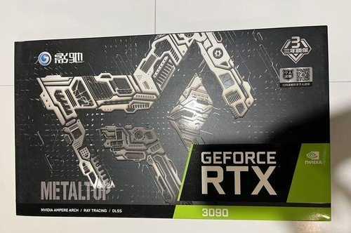 Видеокарта Galax GeForce RTX 3090 Metaltop OC