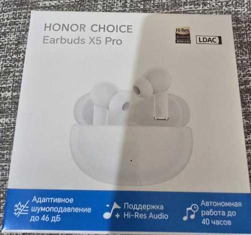 Беспроводные наушники honor choice earbuds x5 pro