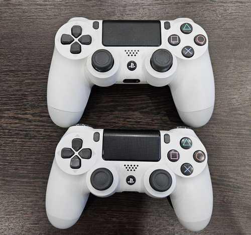 Джойстик dualshock ps4 v2 оригинальный белый