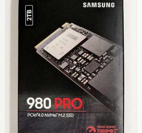 SSD Samsung 980 Pro 2Tb m.2 PCI-E NVMe MZ-V8P2T0BW