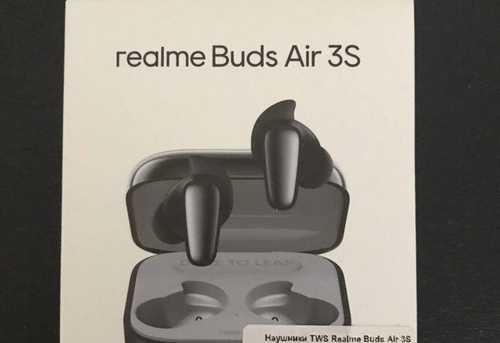 Наушники TWS Realme Buds Air 3S черные