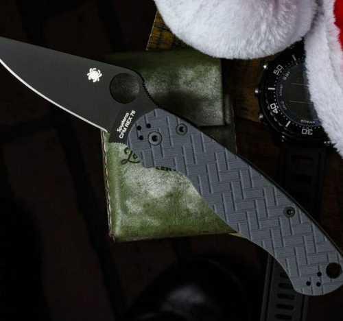 Spyderco Para Military 2 Black Rex 76