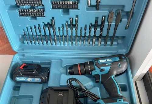 Шуруповерт Makita 36v ударный с набором бит