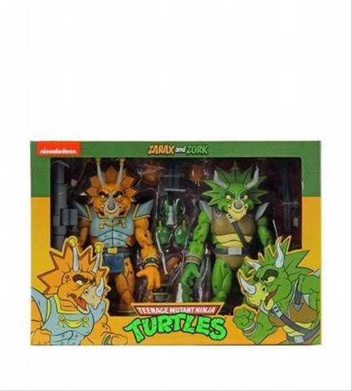 Captain Zarax and Zork neca фигурка Черепашки