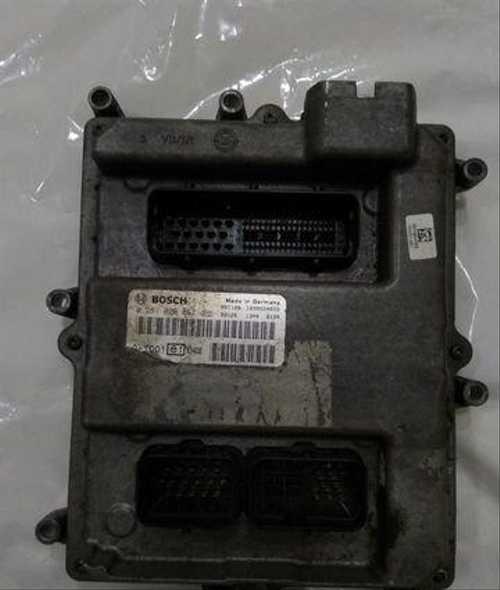 Блок управления двс MAN D2066 Евро 4 0281020067