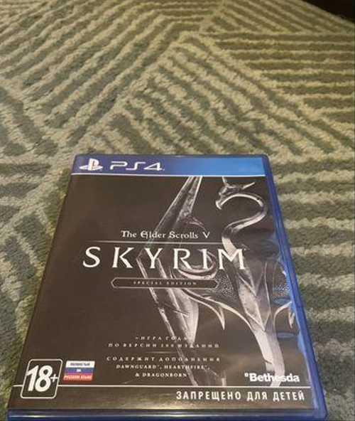 Игра для приставки Skyrim The Elder Scrolls V PS4