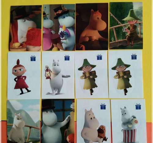 Наклейки moomin