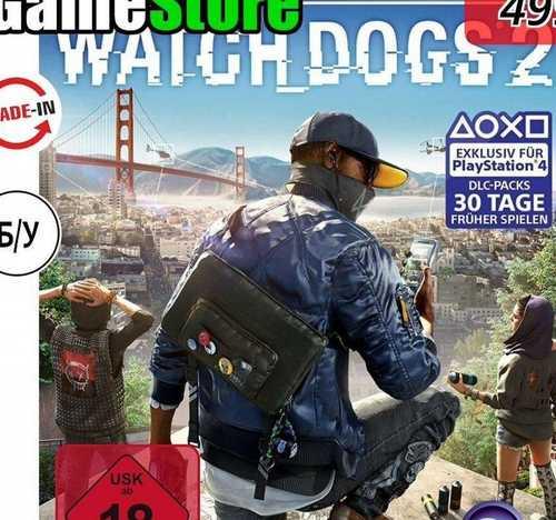 Watch Dogs 2 Английская версия PS4 б/у