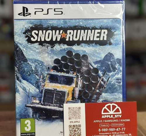 Диск на PS5 Snow Runner