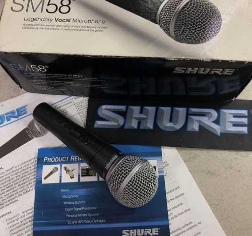 Shure SM58s Мексика микрофон для вокала