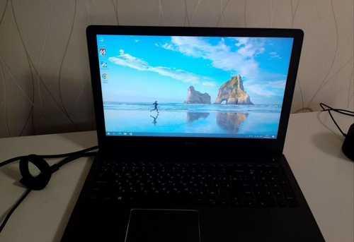 Игровой ноутбук 15.6" DELL Vostro 5568, 256 ГБ, Core i5-7200U, RAM 8 ГБ, GeForce GTX 940MX 4 ГБ