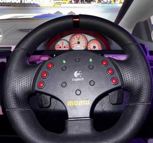 Руль Logitech momo racing