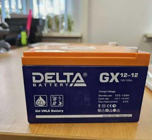 Аккумулятор delta gx 12-12