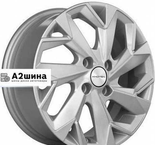 Диски Khomen Wheels KHW1402 (Honda Civic) F-Silver 5,5*14 4*100 ET45 56,1