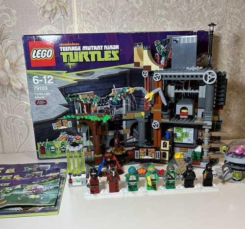 Lego ninja turtles 79103;79100