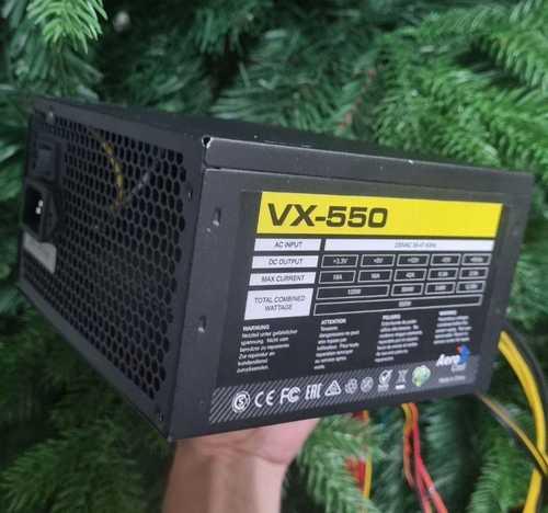 Блок питания Aerocool vx 550w