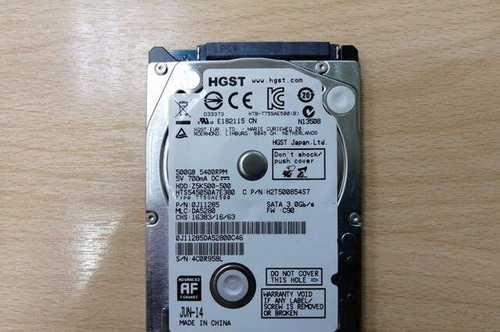 Жесткий диск 2.5" Hitachi 500Gb