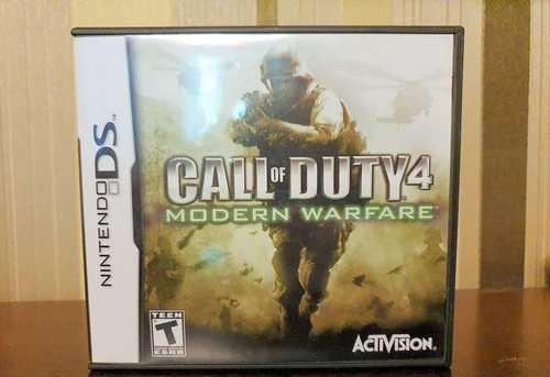 Картридж Call of duty 4: Modern Warfare для DS