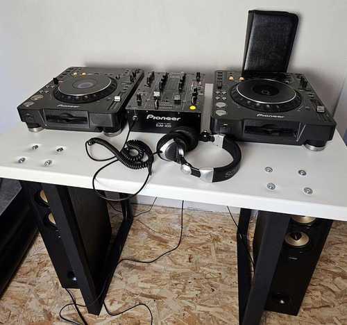 Комплект DJ: Pioneer, DJM, Technics, F&D