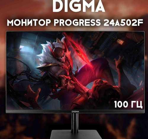 23,8" Монитор Digma Progress 24A502F