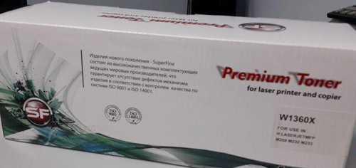 Картридж Super Fine W1360X (без чипа)