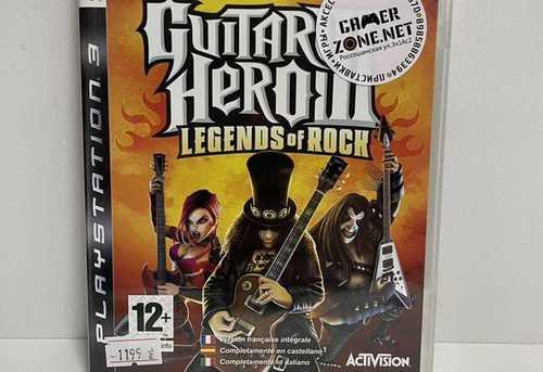 Guitar hero legends of rock ps3