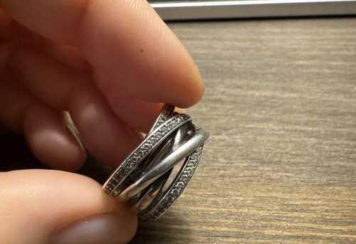 Серебряное кольцо пандора оригинал