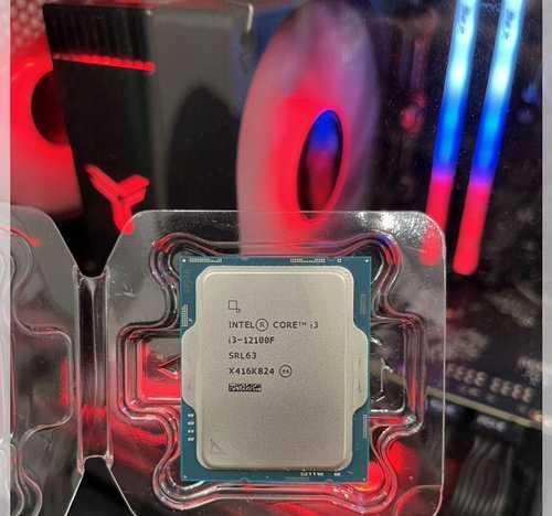 Процессор intel core i3 12100f