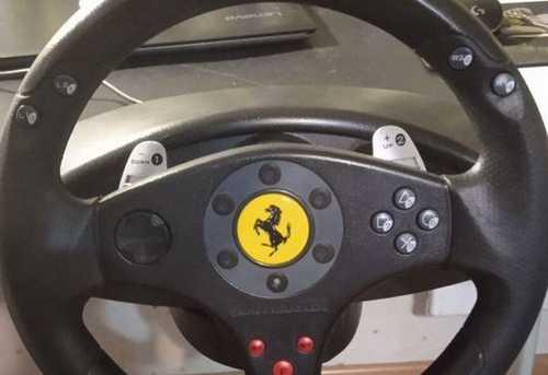 Игровой руль с педалями Thrustmaster Ferrari GT