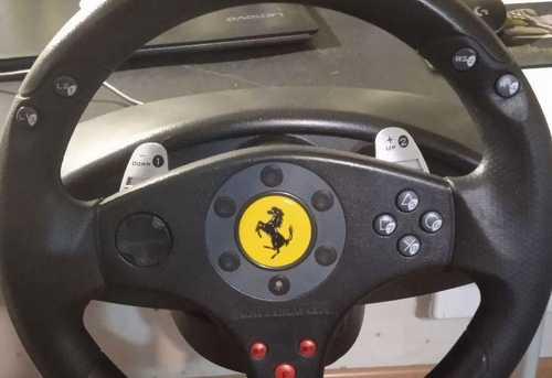 Игровой руль с педалями Thrustmaster Ferrari GT