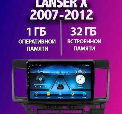 Магнитола Mitsubishi Lancer 10 на Андроид 1/32Gb