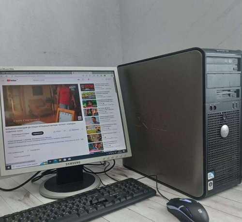 Компьютер для дома и работы Dell optiplex 760