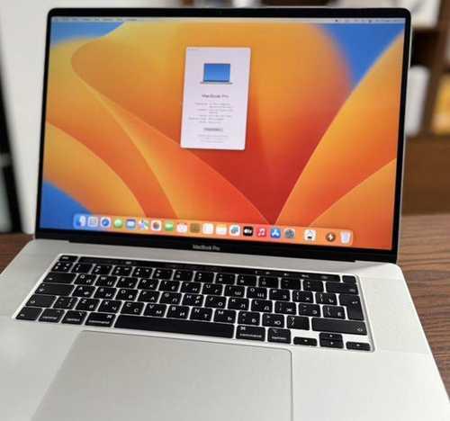 Apple macbook pro 16 2019 i7 512гб