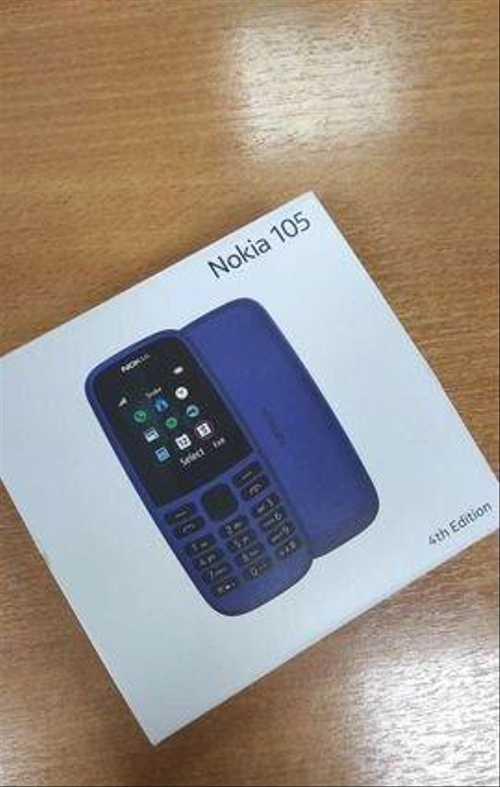 Телефон Nokia 105ss (без з/у)
