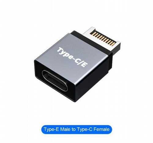 Переходник для материнской платы USB E на Type C