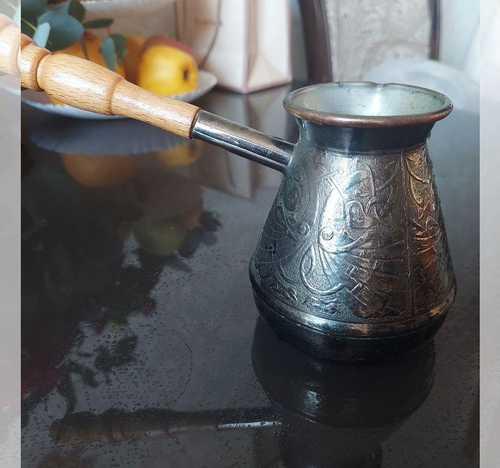 Турка для кофе медная