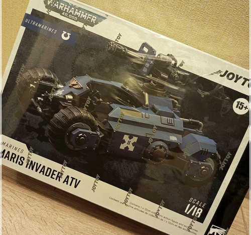 Joytoy Warhammer ultramarines primaris invader atv