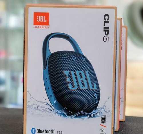 Беспроводная акустика JBL Clip 5 Blue