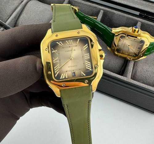 Мужские Часы Cartier Santos 40мм