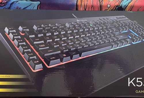 Игровая мембранная клавиатура Corsair K55 RGB