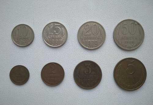 Монеты регулярного чекана СССР 1961-1991.Погодовка