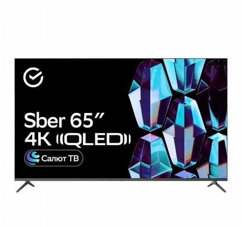 Телевизор сбер 65 qled 2gb