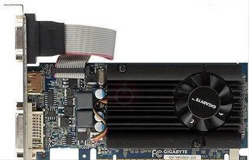 Видеокарта Gigabyte nvidia Geforce GT 610, 1GB
