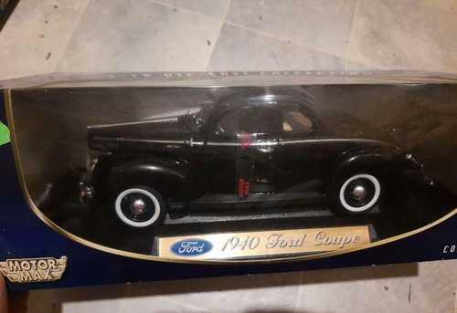 Модель авто 1:18 1940 Ford Coupe