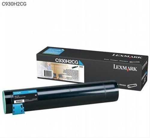 Тонер-картридж Lexmark C935 Лазерный Голубой 24000