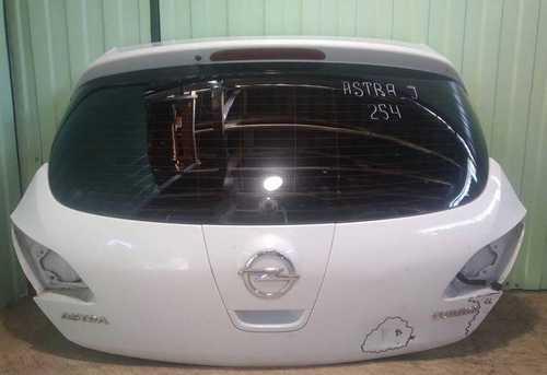 Дверь 5-я Opel Astra J A14NET