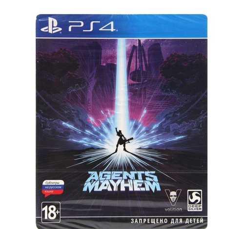 Agents of Mayhem Steelbook Edition (PS4/PS5, Нова