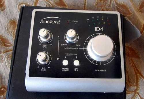 Audient id4 аудио интерфейс