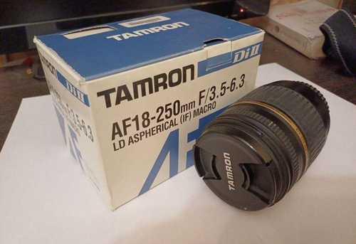 Объектив Tamron AF18-250mm F/3.5-6.3